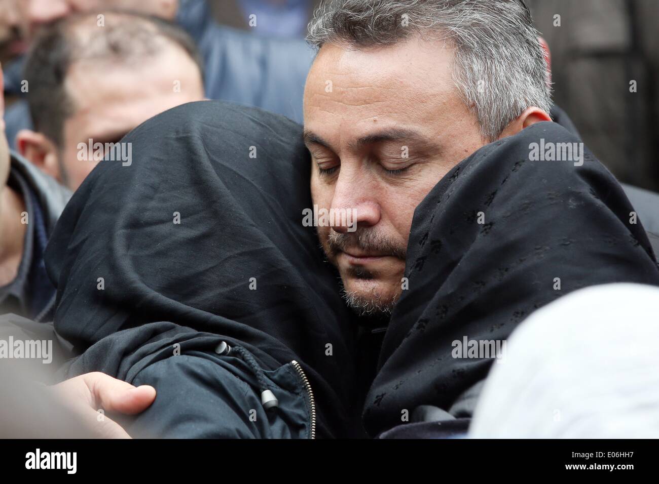 Hamburg, Germany. 04th May, 2014. The father of Diren Dede during a ...