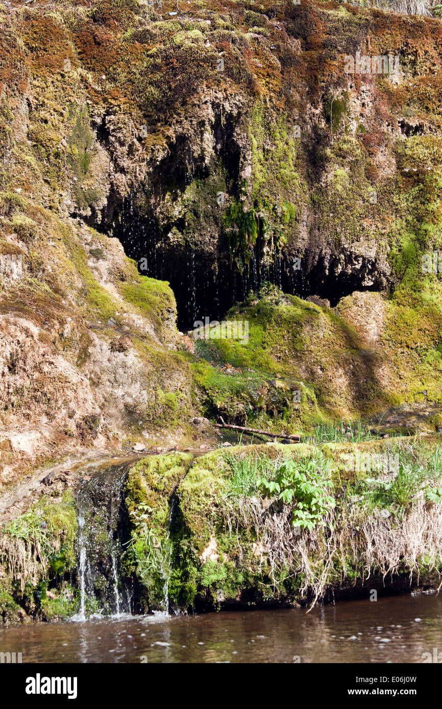 The Staburags cliff of Rauna Stock Photo - Alamy
