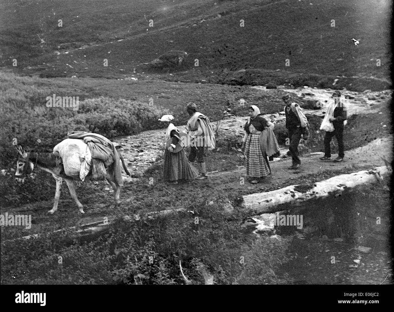A photograph from September 10, 1893, showing the French Alpine Club's ...