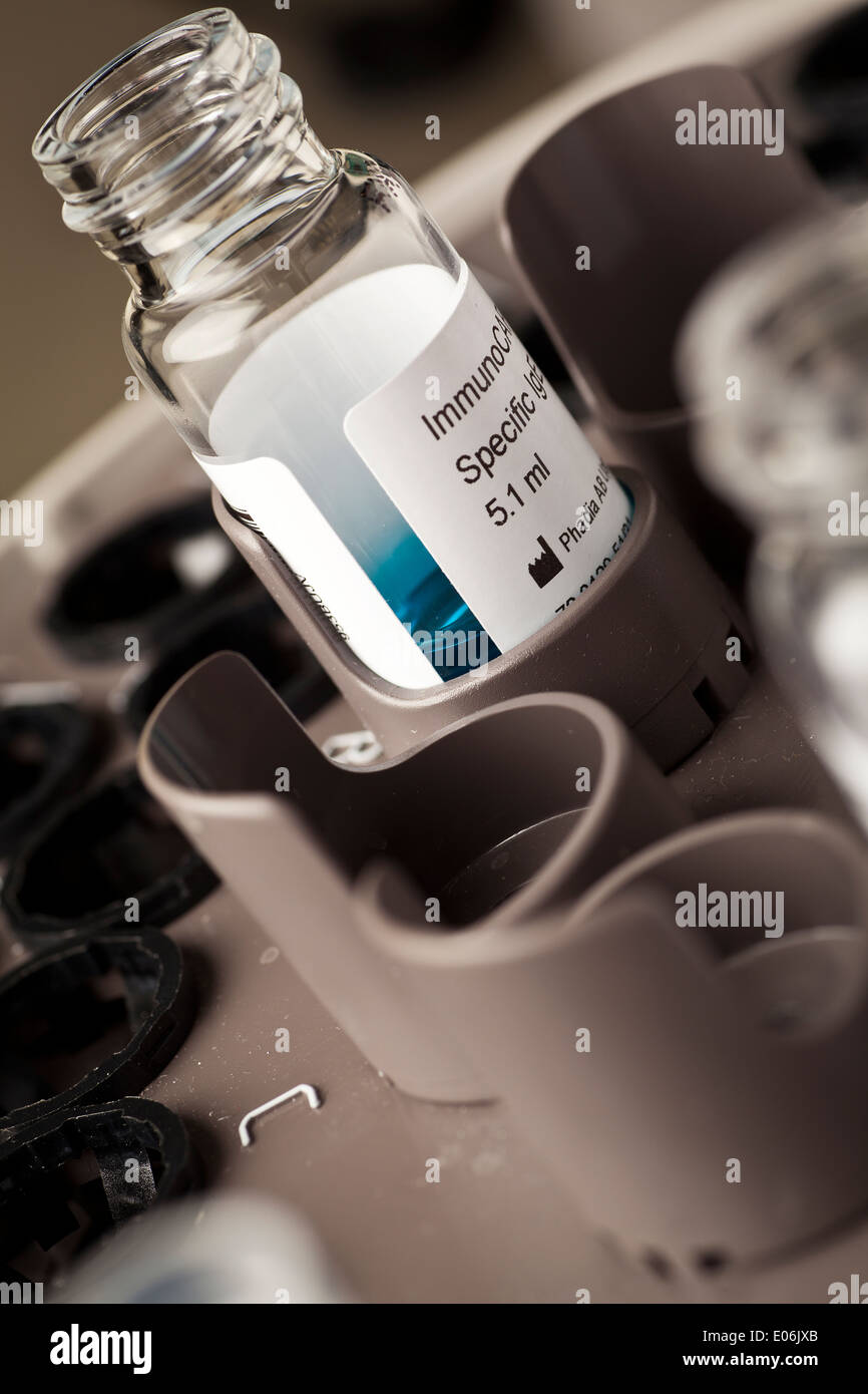 Test tubes blood samples in hi-res stock photography and images - Alamy