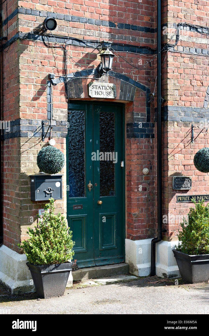 Old station house hi-res stock photography and images - Alamy