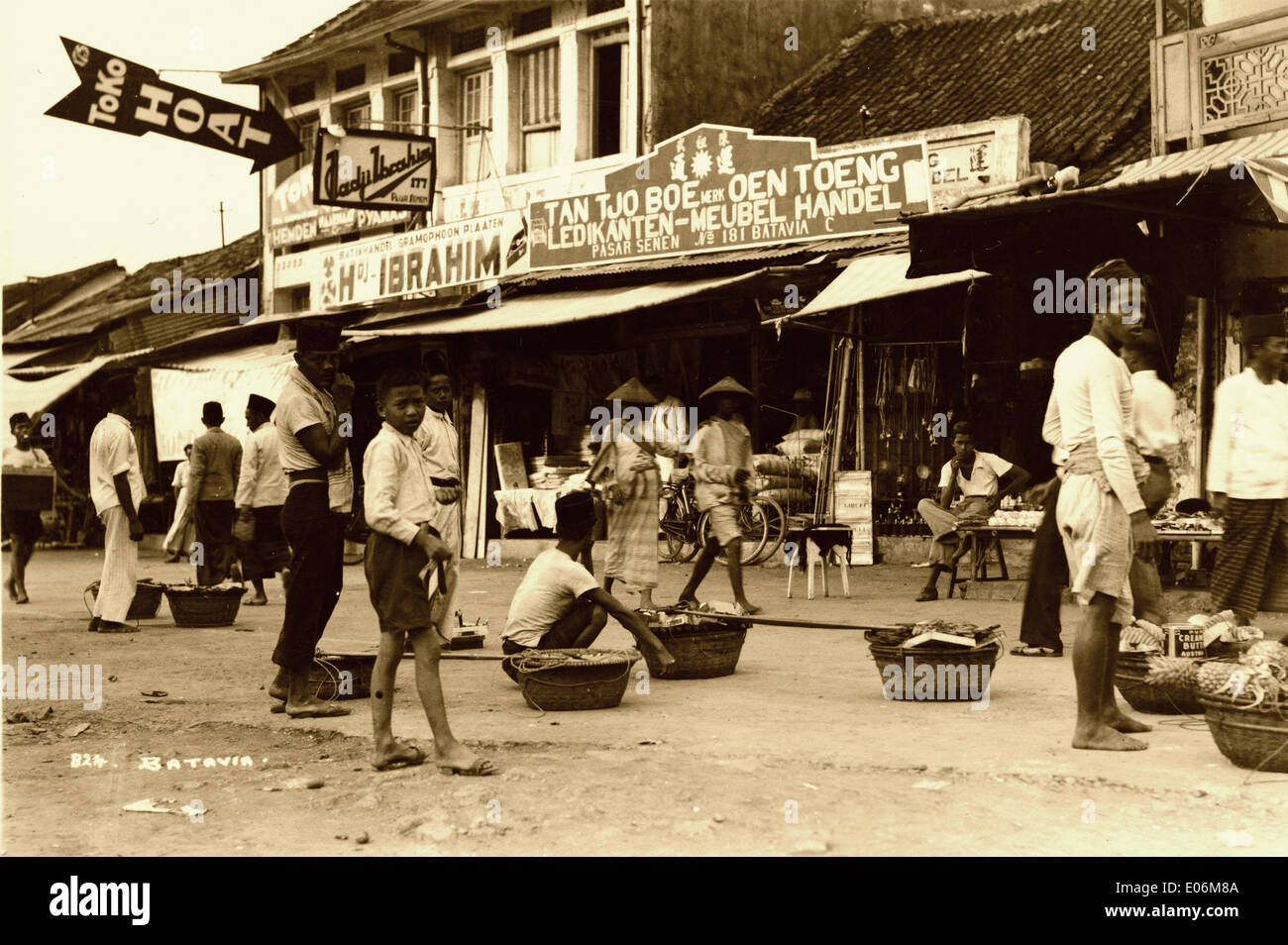 Java and Batavia Stock Photo - Alamy