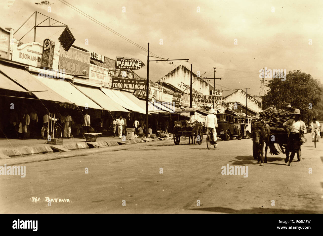 Java and Batavia Stock Photo - Alamy