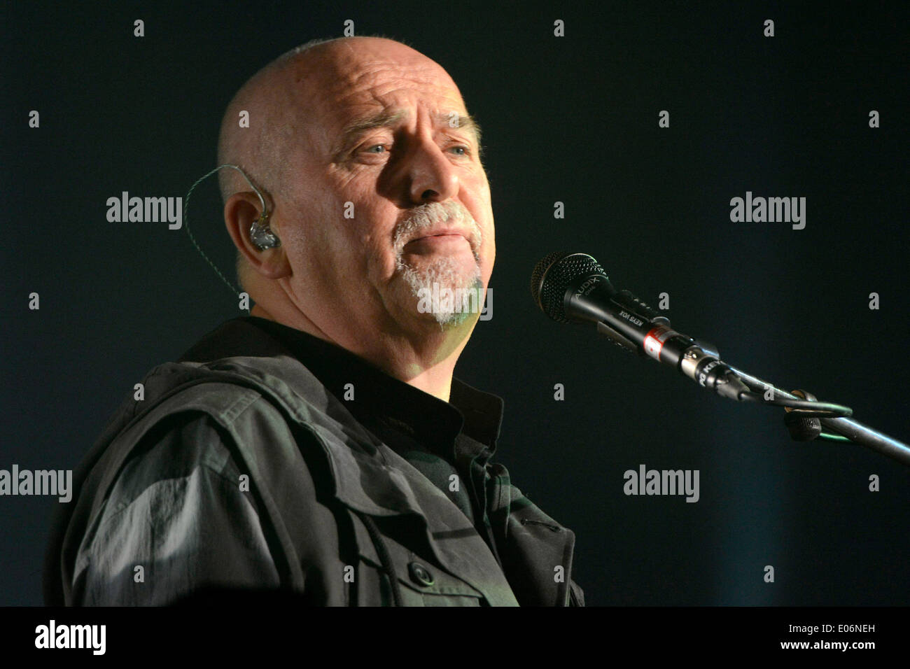 British singer Peter Gabriel performs in the TUI Arena in Hanover on 03 ...