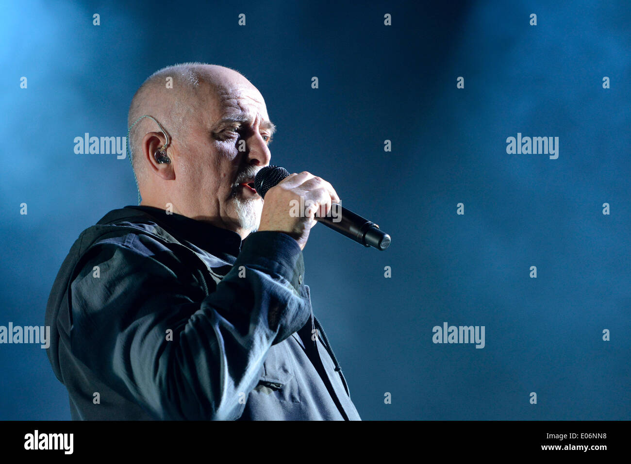 British singer Peter Gabriel performs in the TUI Arena in Hanover on 03 ...