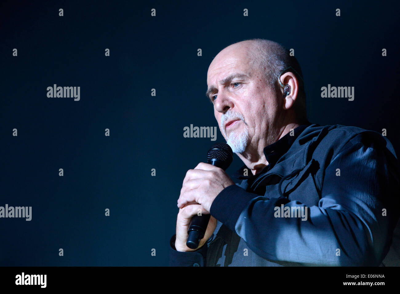 British singer Peter Gabriel performs in the TUI Arena in Hanover on 03 ...