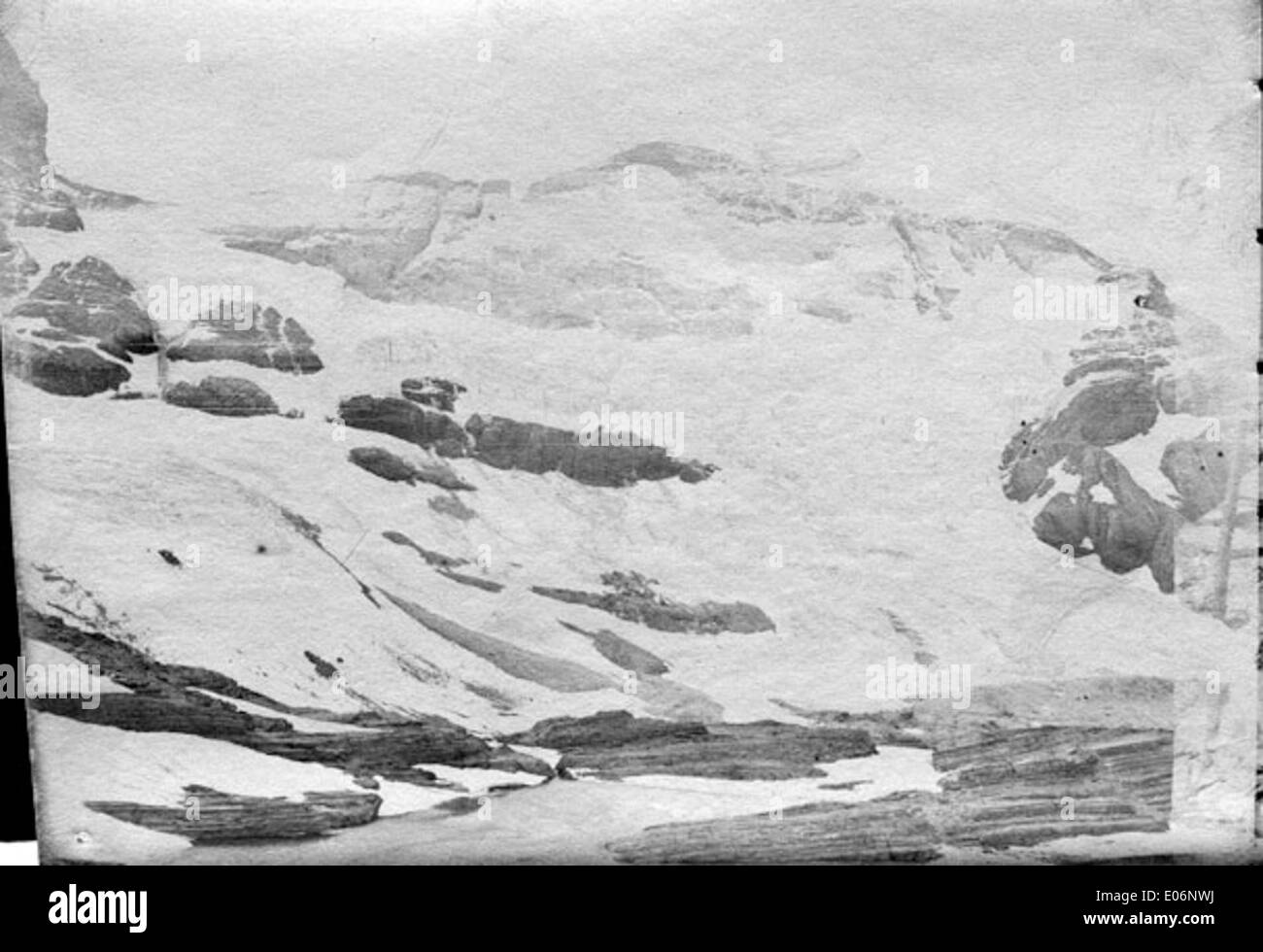 A black-and-white photograph taken in October 1892 showing the view of ...