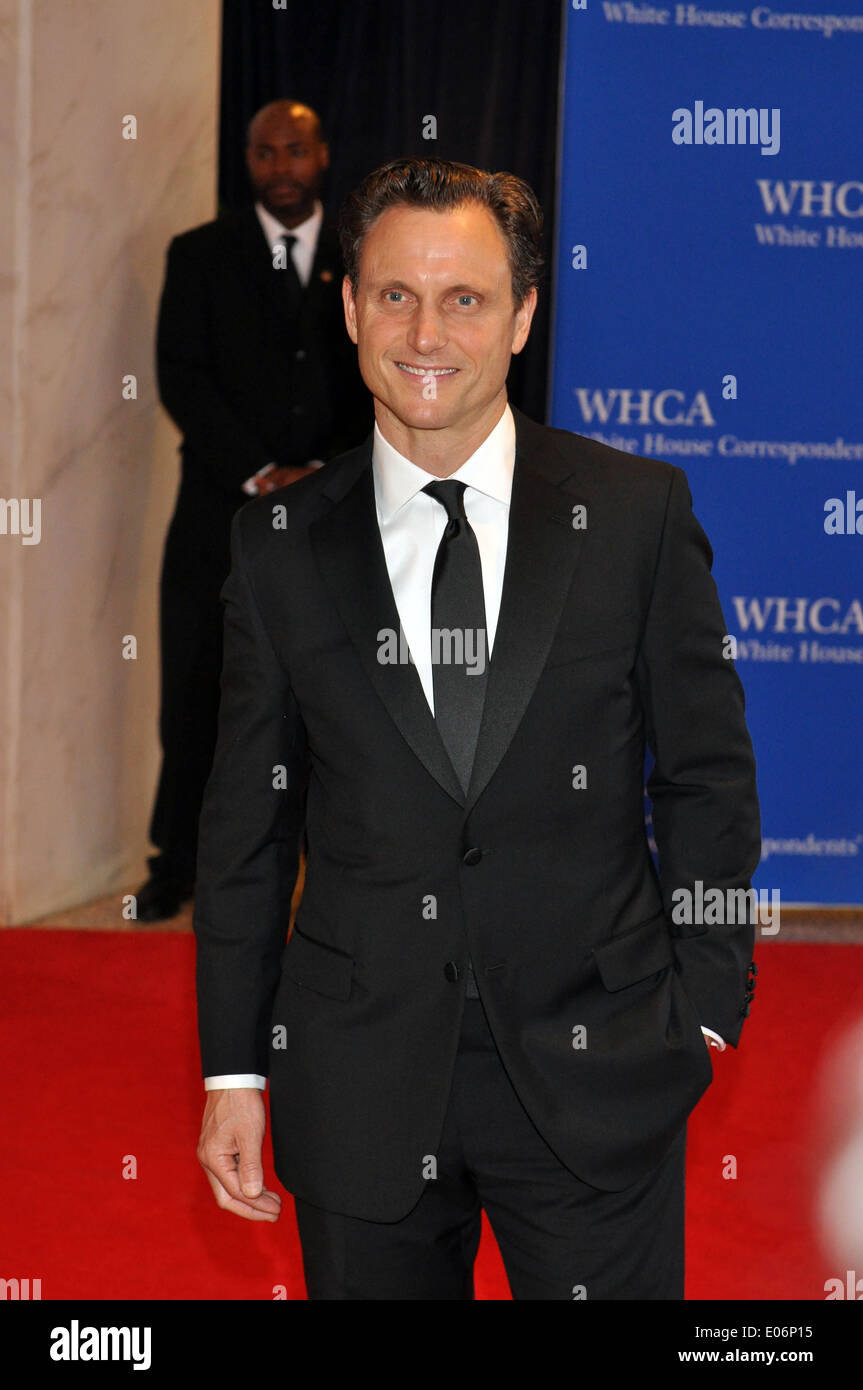 Washington, DC, USA. 3rd May, 2014. Actor TONY GOLDWYN arriving at the ...