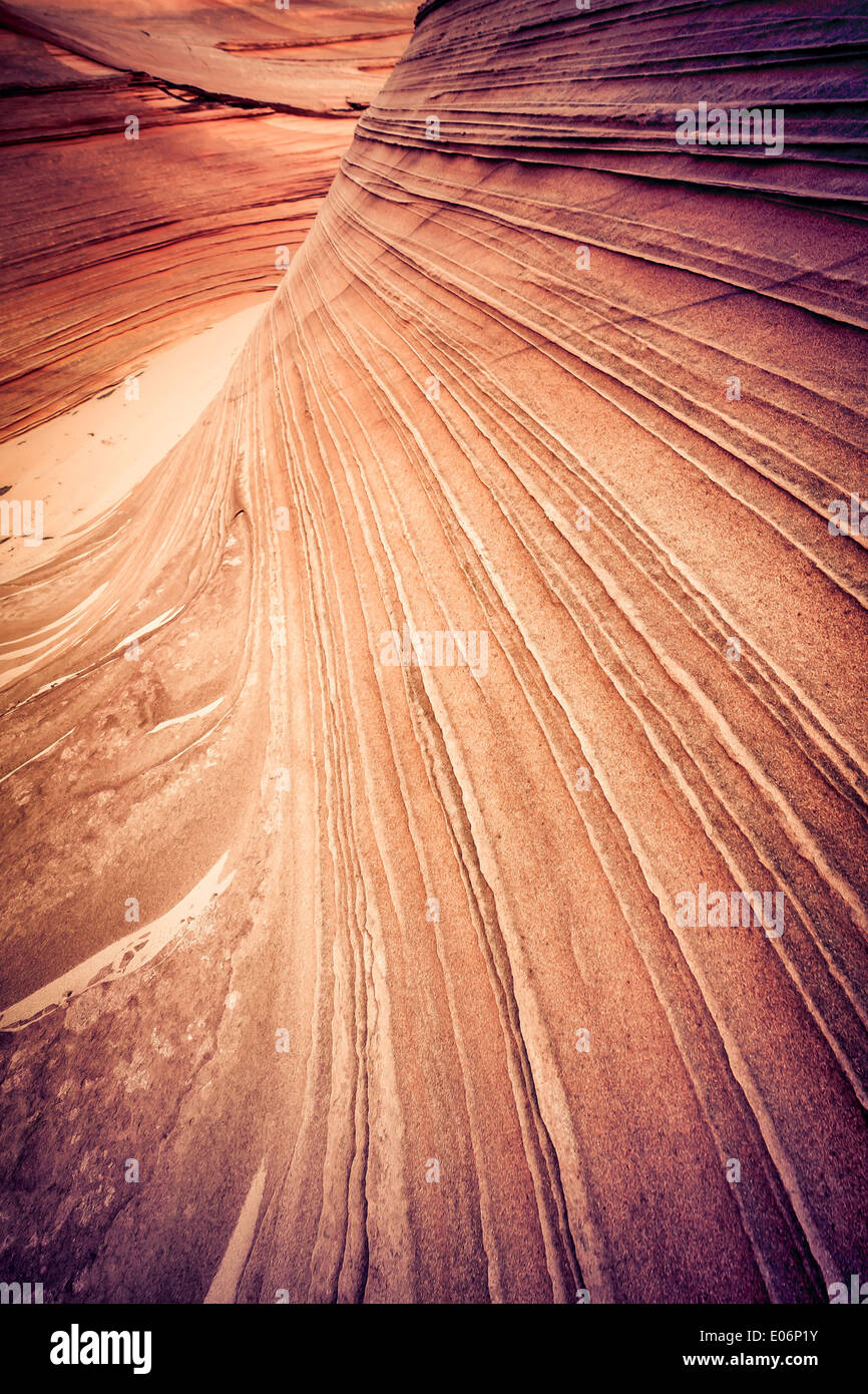 Rock formations in the Coyote Buttes South region, Arizona, USA Stock ...