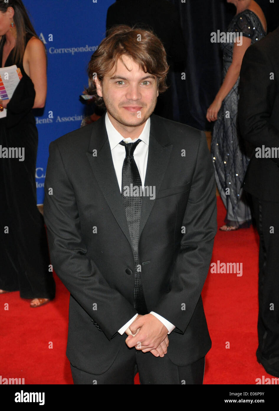 Washington, DC, USA. 3rd May, 2014. Actor EMILE HIRSCH arriving at the ...