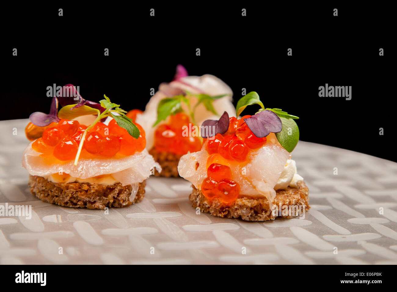 Salmon Roe Appetizer