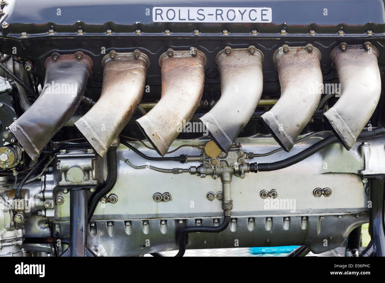 Rolls Royce Aircraft Engine Stock Photo - Alamy