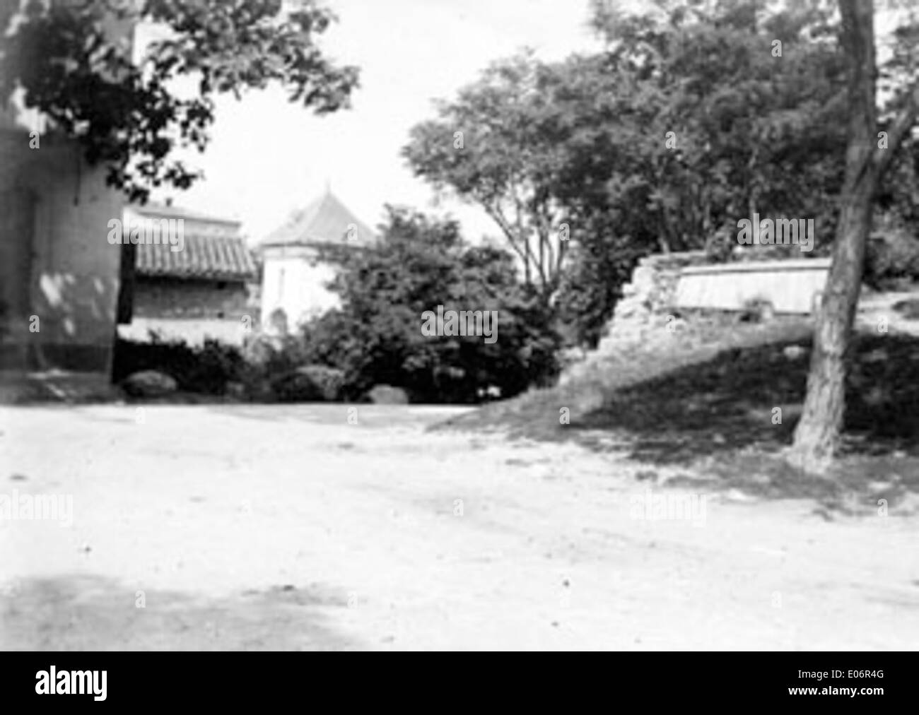 A photograph from October 1896 showing the central square (Place) of ...