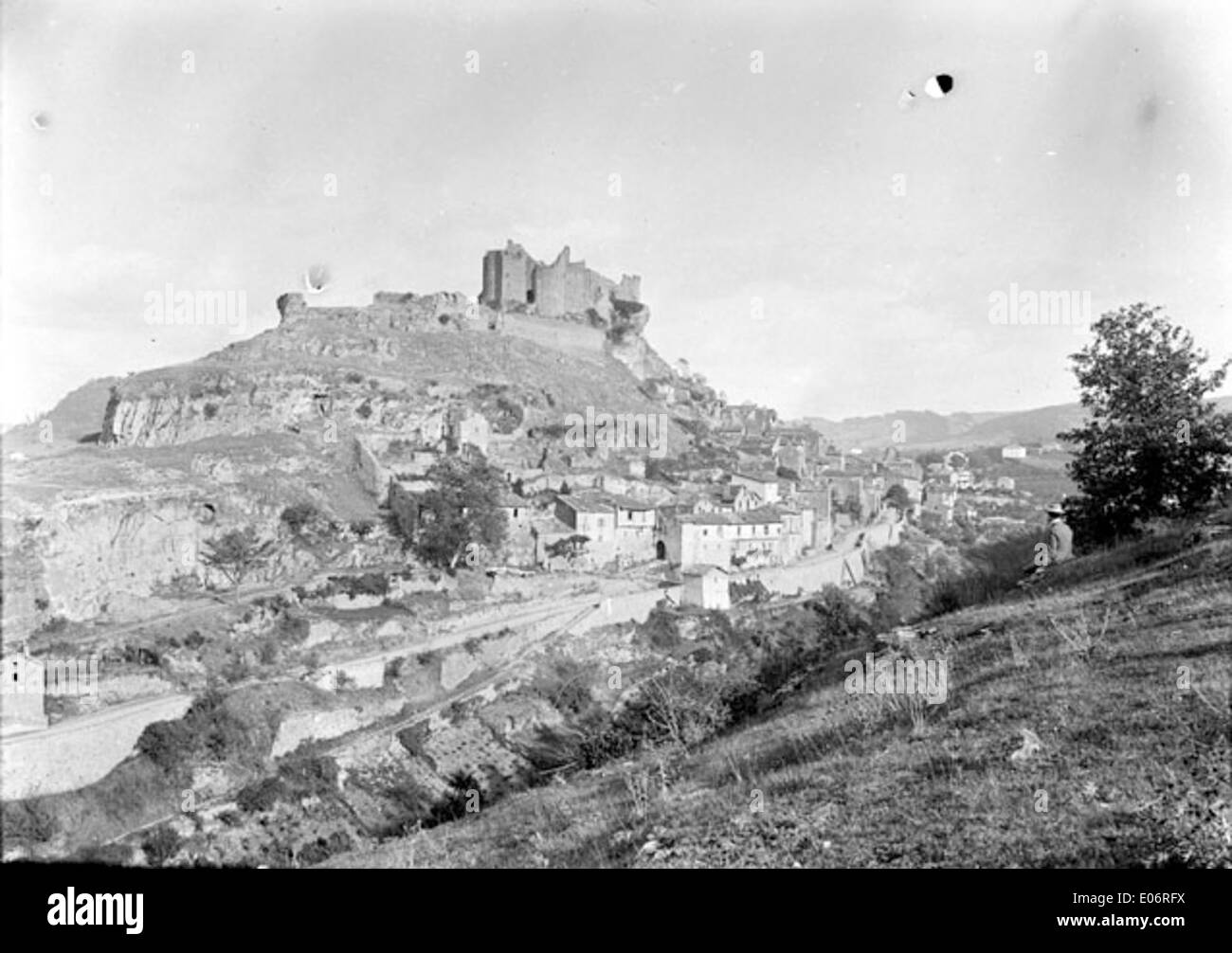 This photograph from October 1898 shows a view of the Midi region from ...