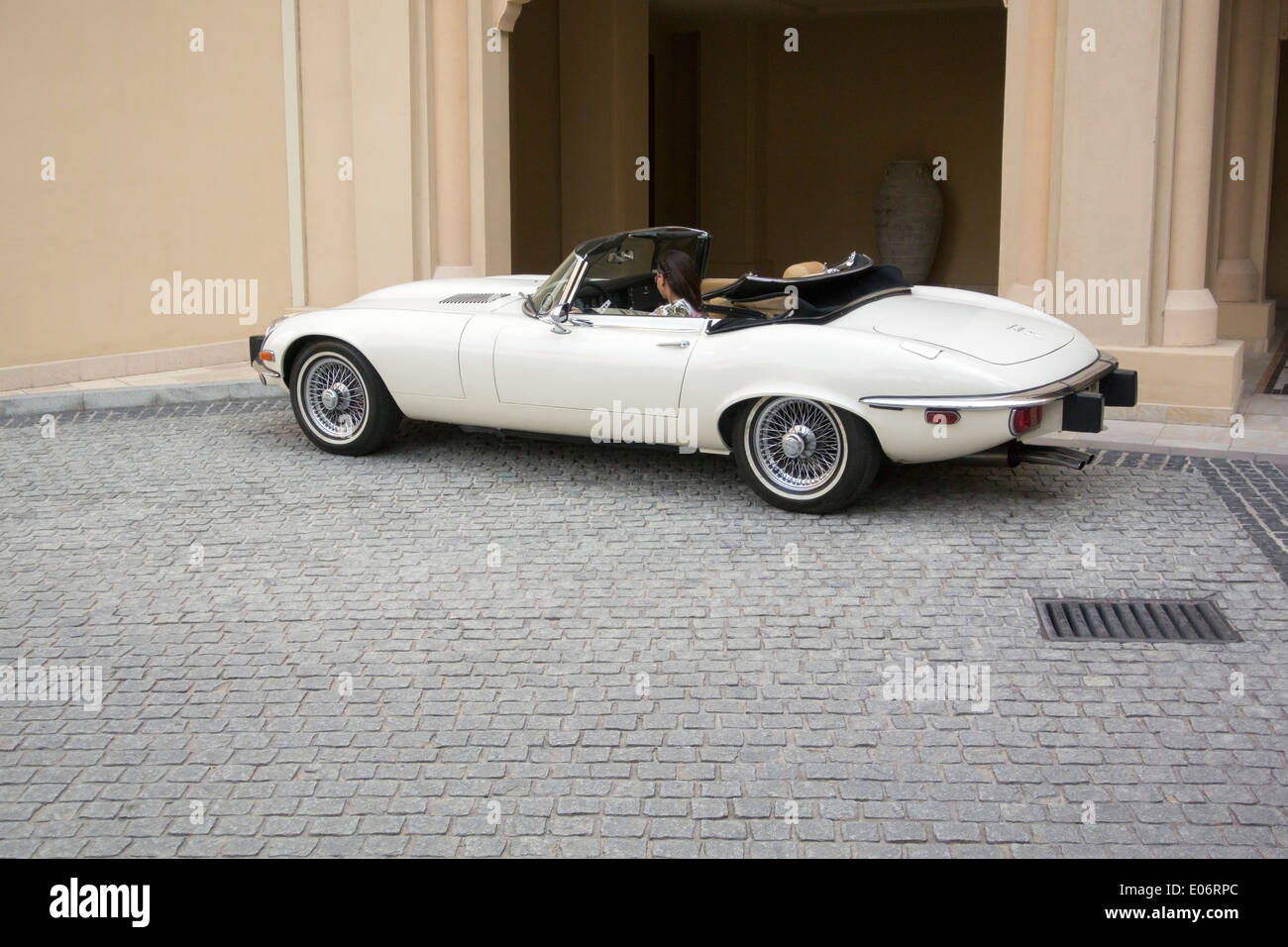 White e type jaguar hi-res stock photography and images - Alamy
