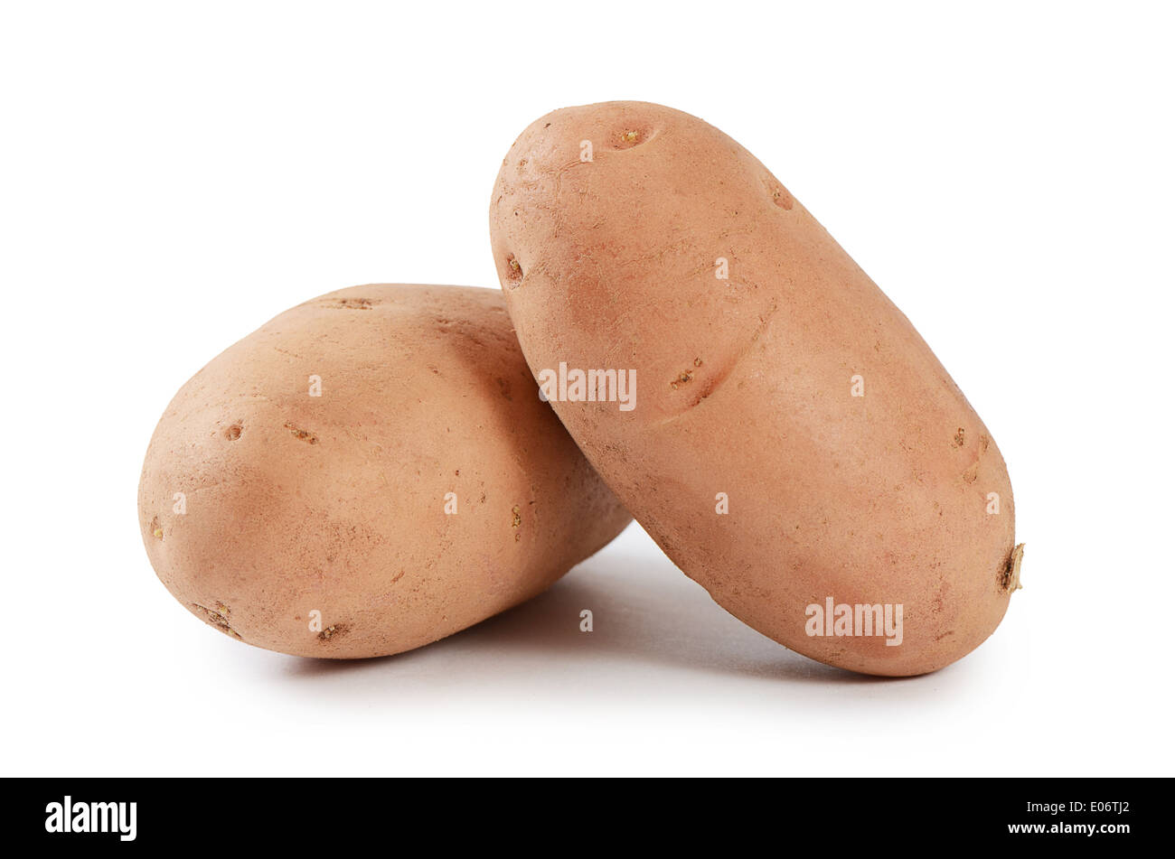 Potato close up isolated on white background Stock Photo - Alamy