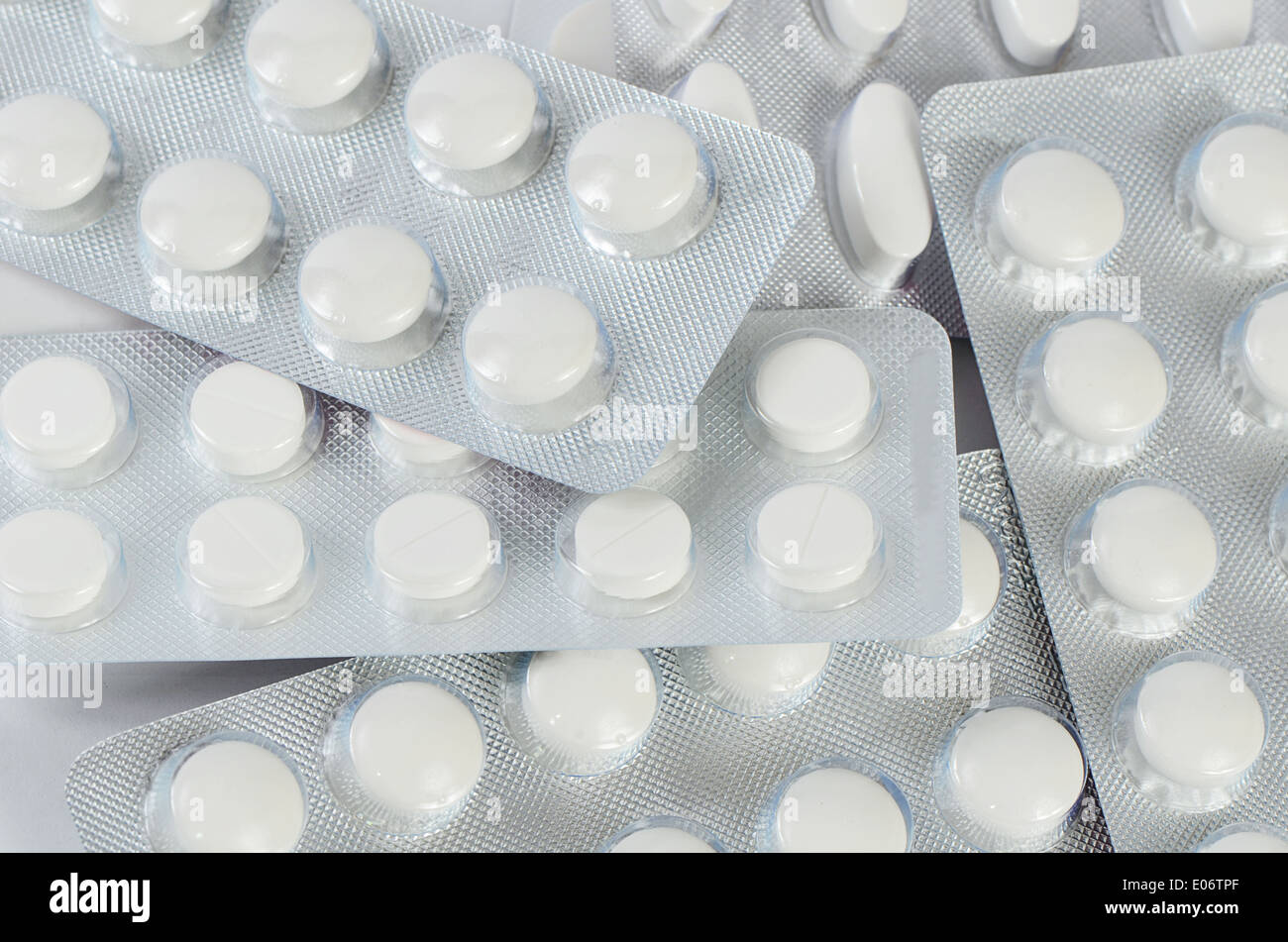 Tablets in packing by close-up. Medical background Stock Photo - Alamy
