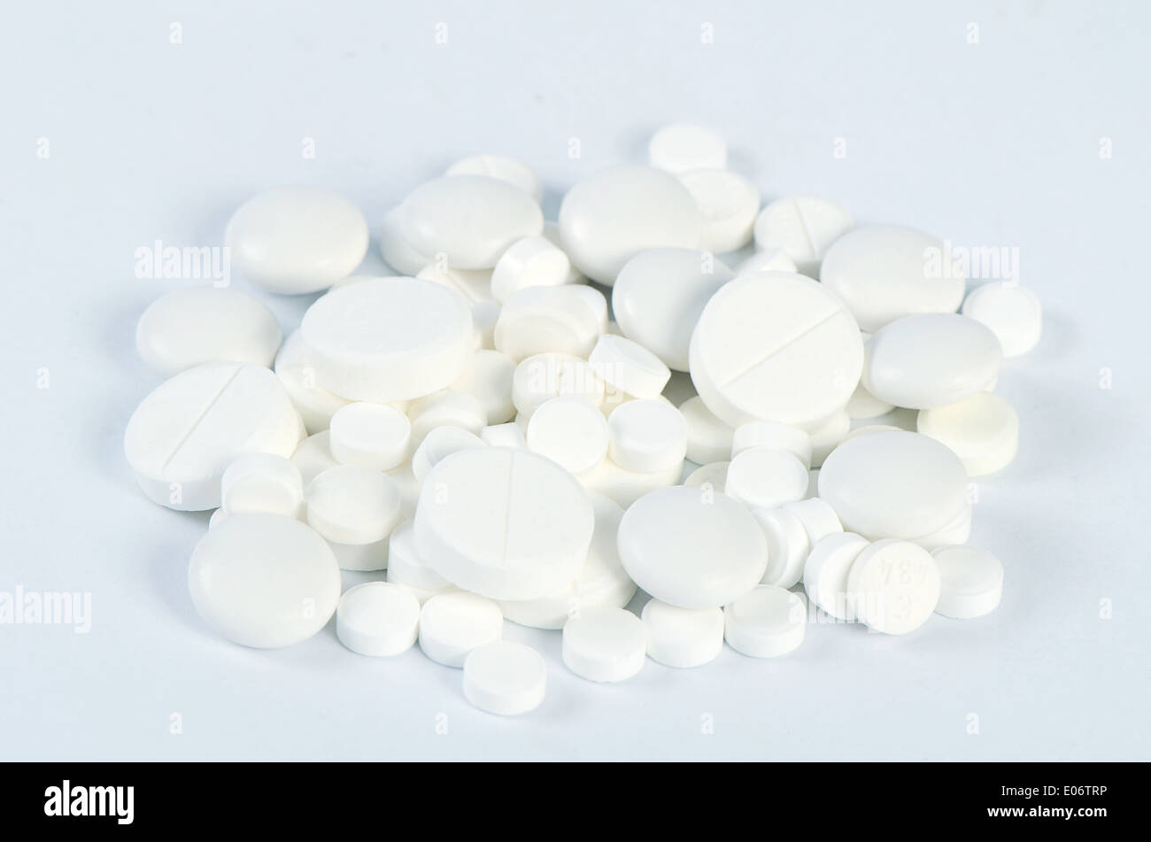 The tablets close up. A medical background Stock Photo - Alamy