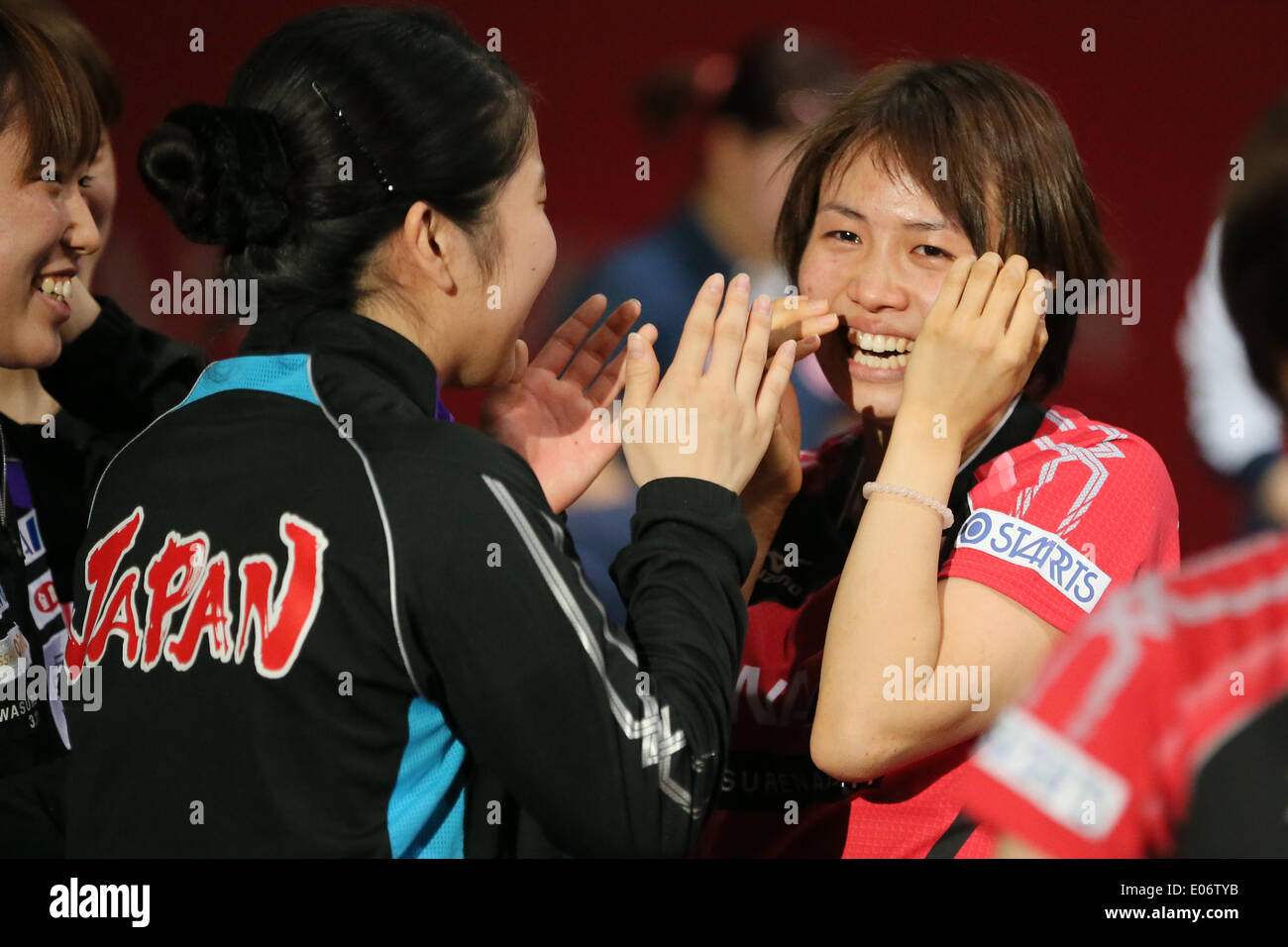 1st Yoyogi Gymnasium, Tokyo, Japan. 4th May, 2014. Sayaka Hirano (JPN), MAY 4, 2014 - Table ...