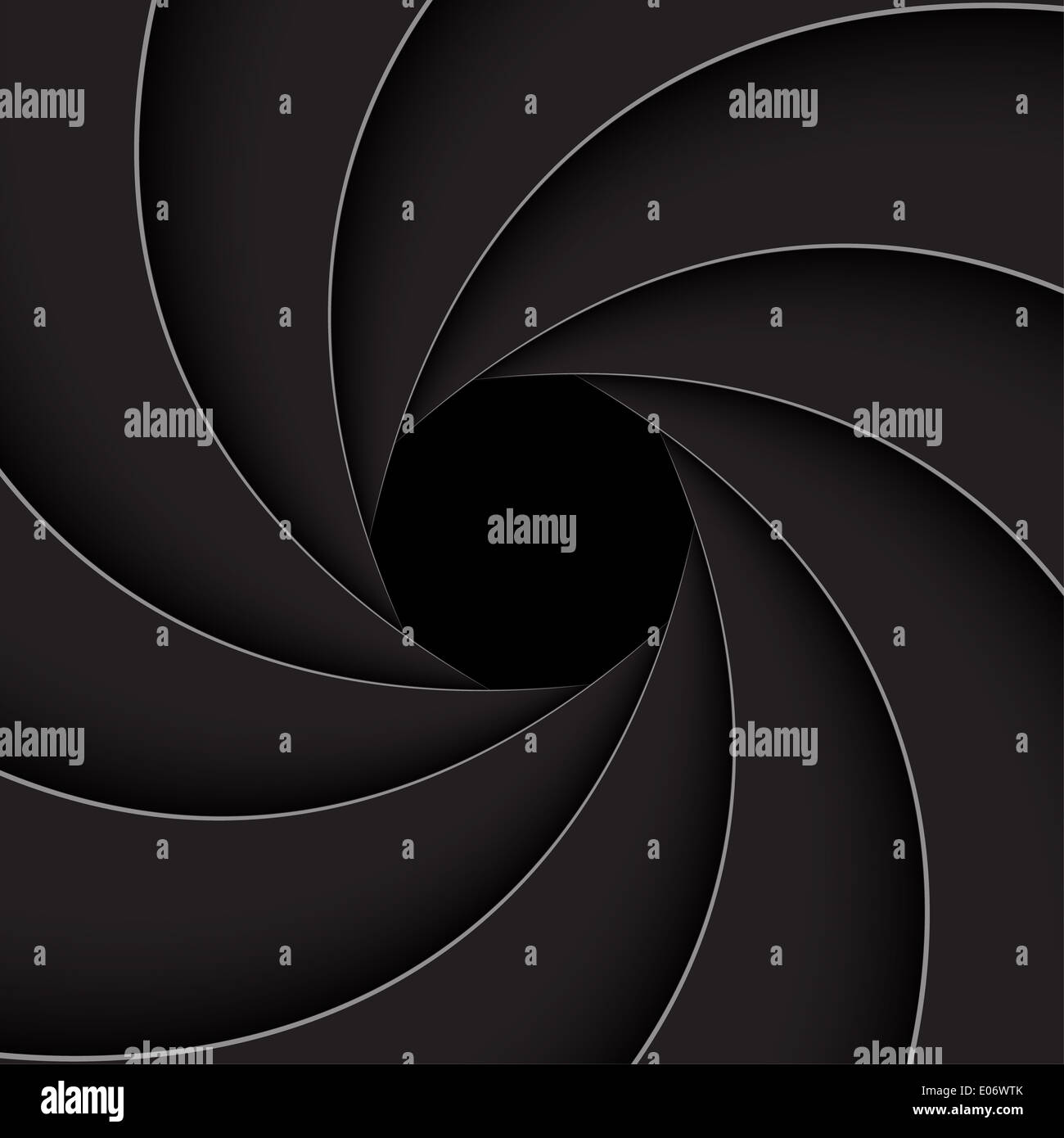 Black shutter aperture, abstract background vector illustration Stock ...
