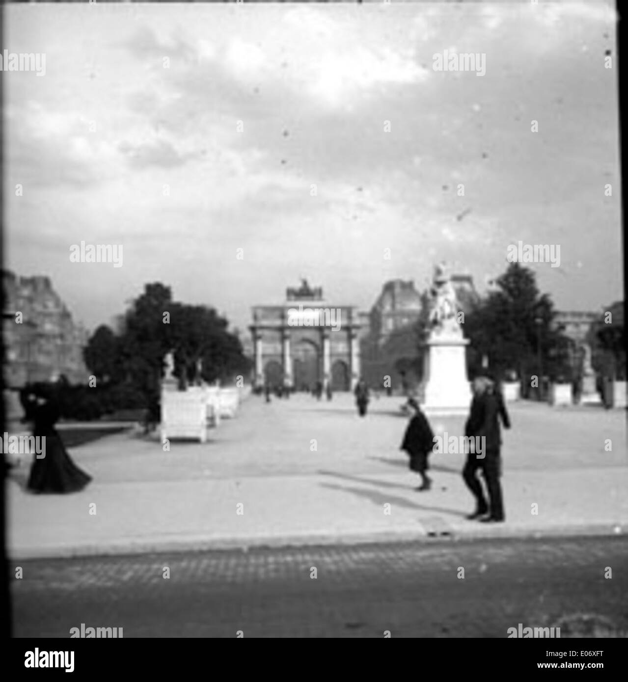 View garden in may Black and White Stock Photos & Images - Alamy