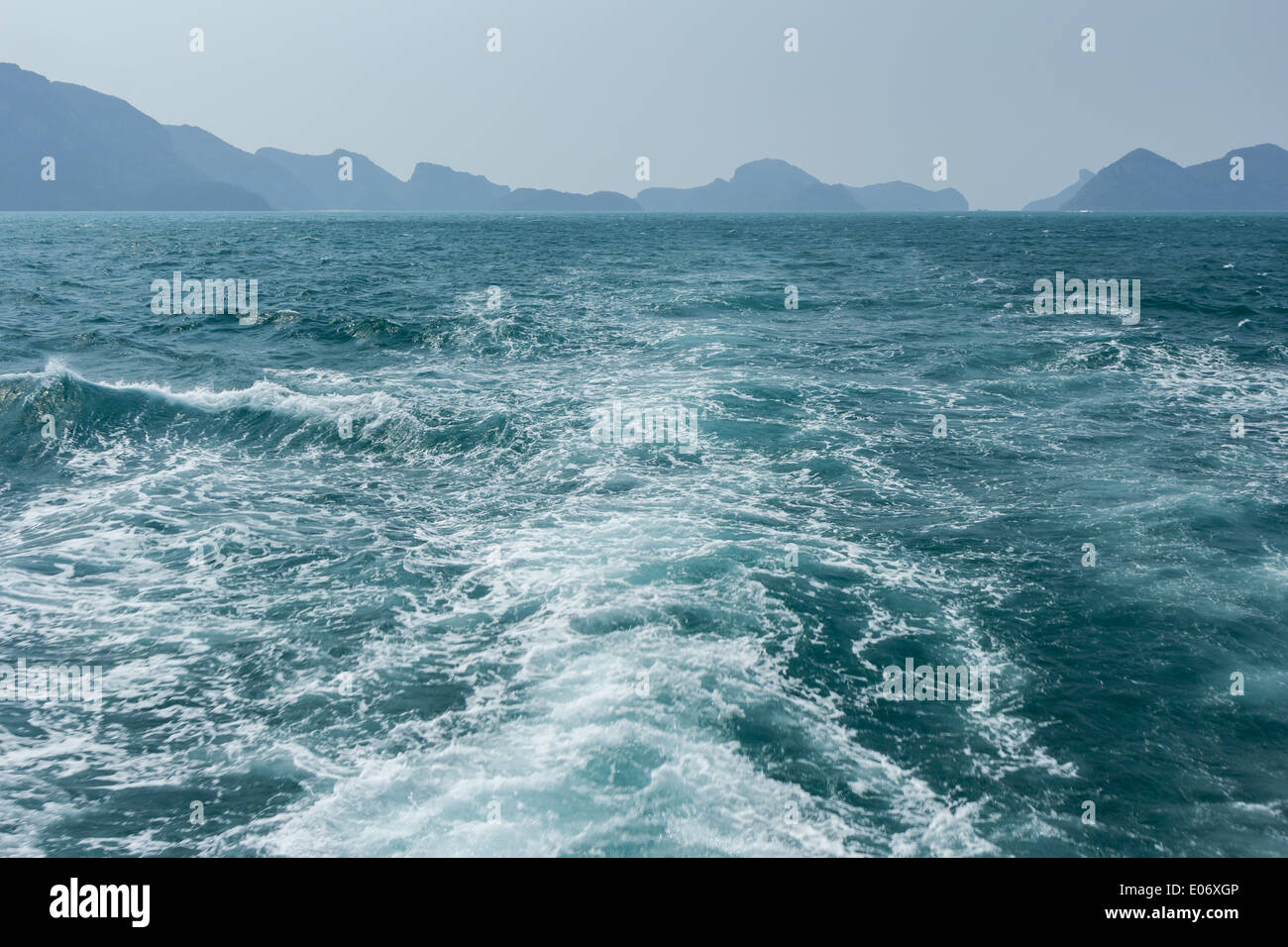 Wave Behind Boat High Resolution Stock Photography and Images - Alamy