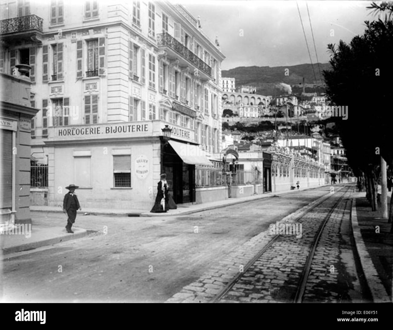 Old monaco Black and White Stock Photos & Images - Alamy