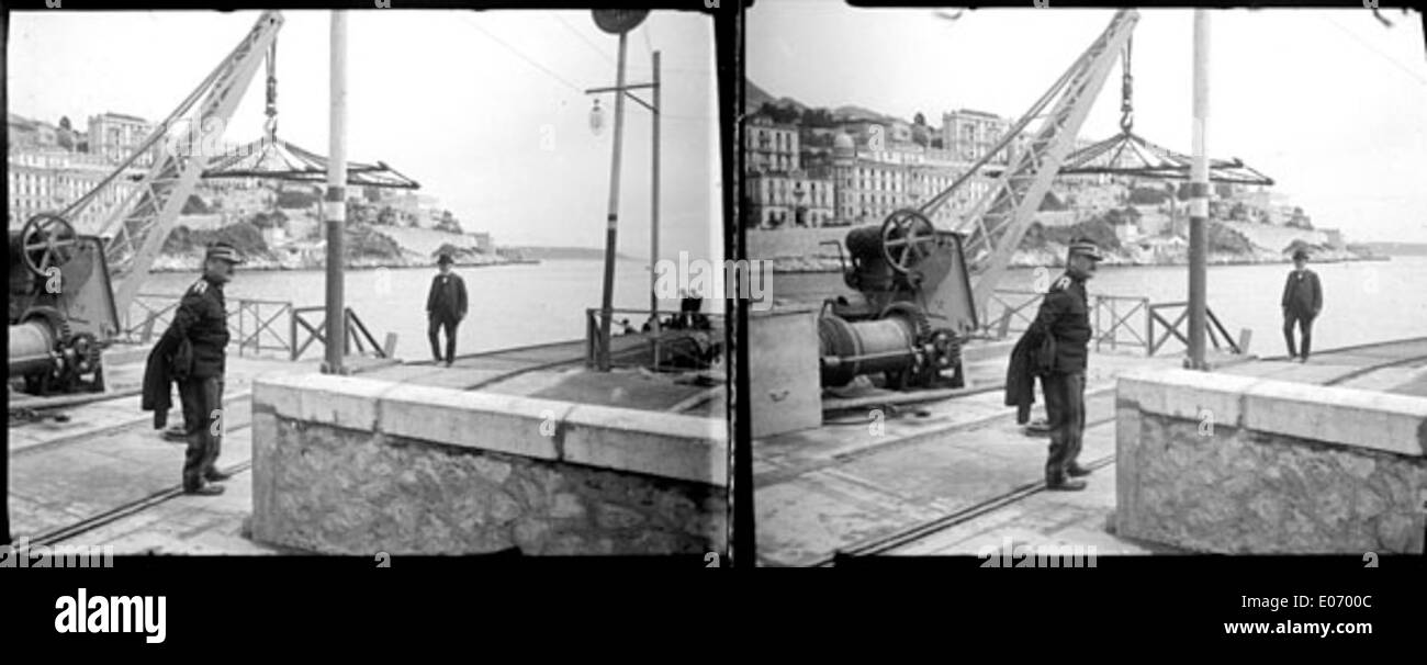 Dock cranes on port Black and White Stock Photos & Images - Alamy