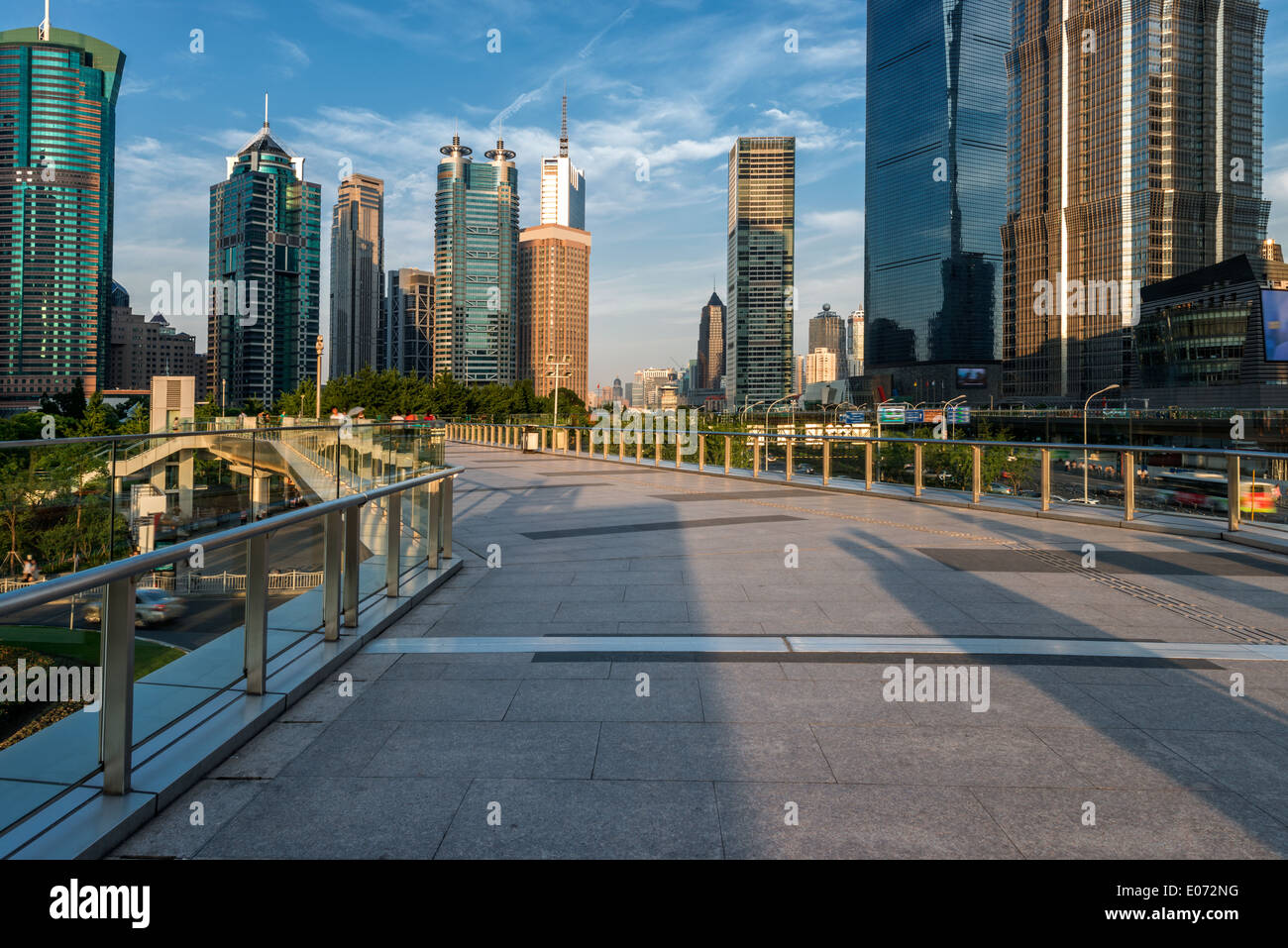 concrete road in shanghai china outdoor Stock Photo - Alamy