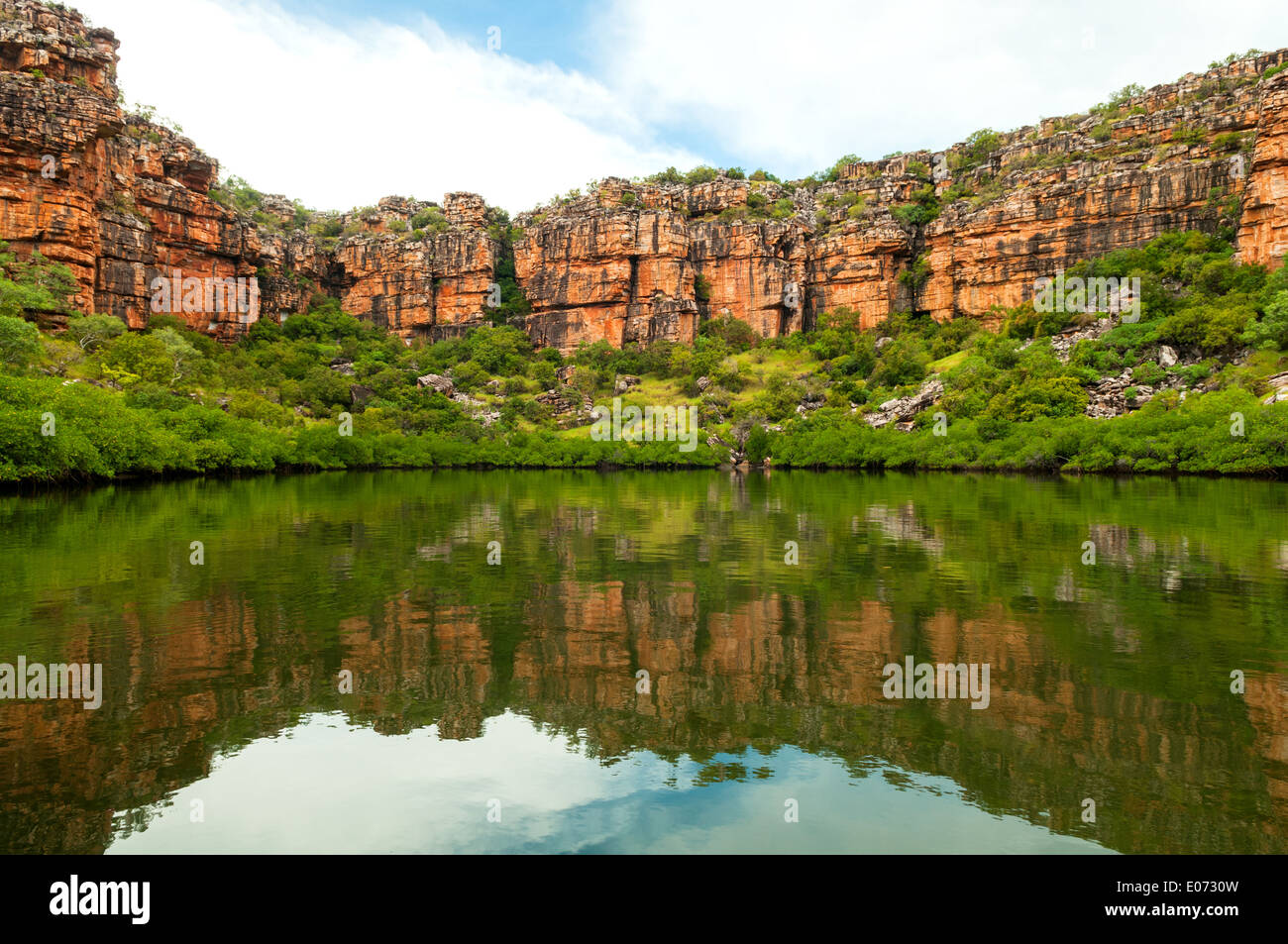 Gorge Reflections on King George River, the Kimberley, Western ...