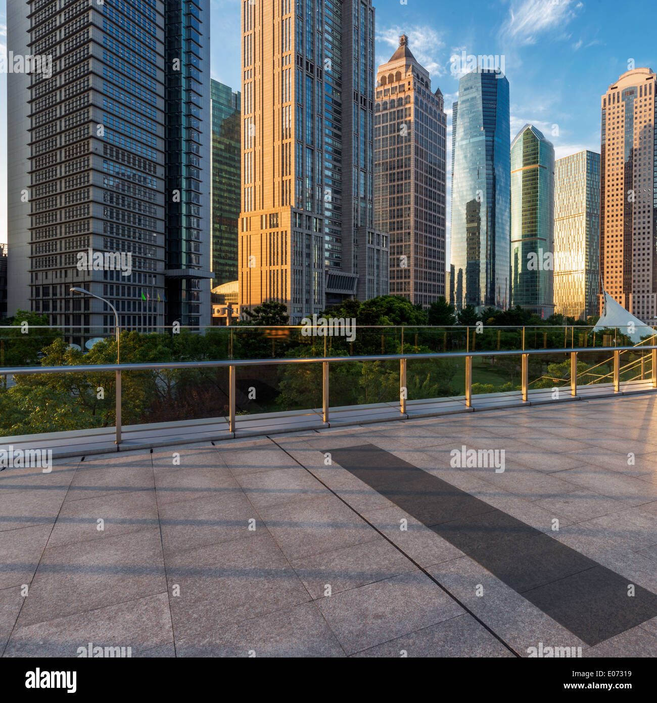 concrete road in shanghai china outdoor Stock Photo - Alamy