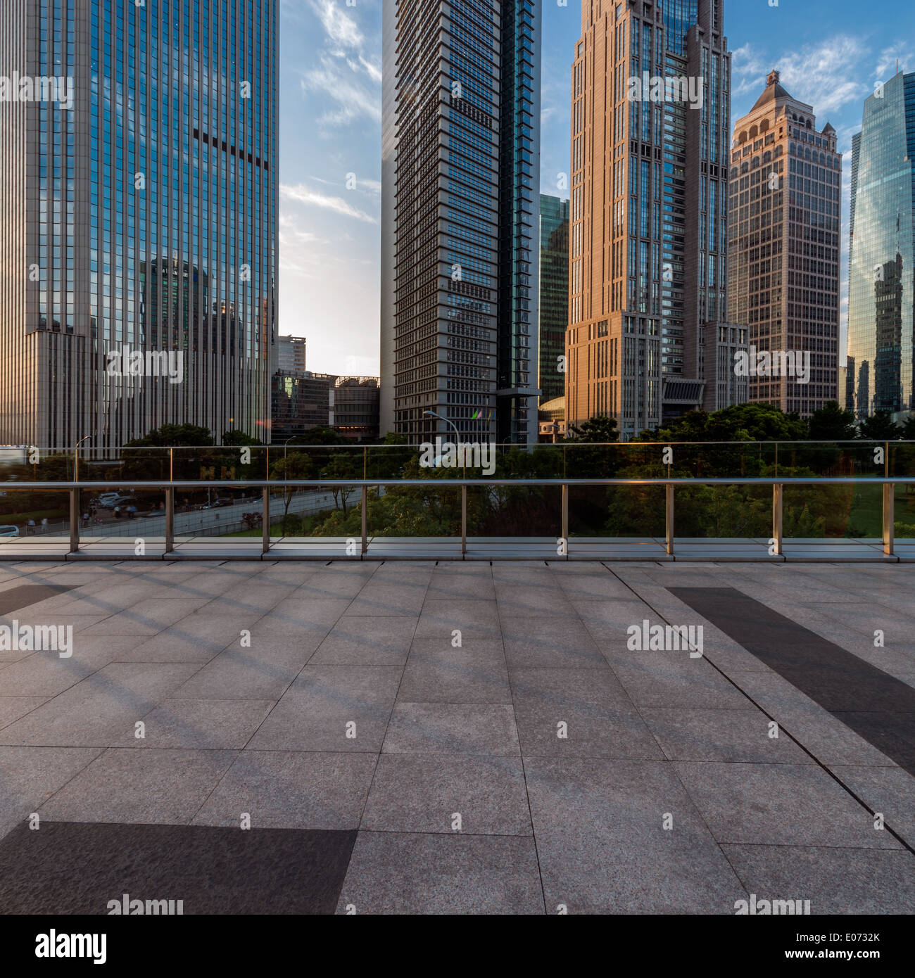 concrete road in shanghai china outdoor Stock Photo - Alamy
