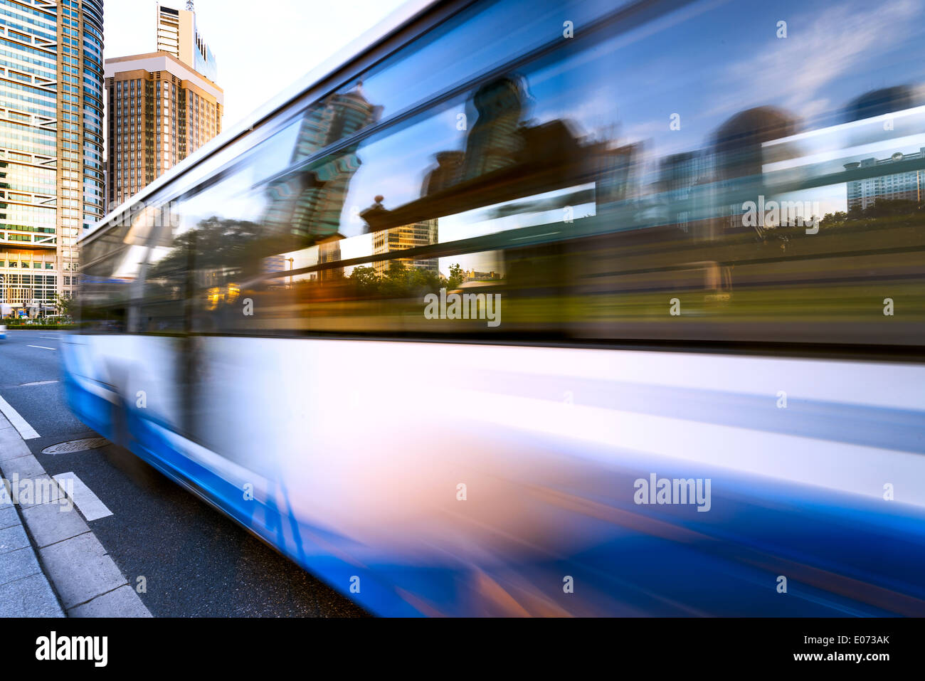 concrete road in shanghai china outdoor Stock Photo - Alamy
