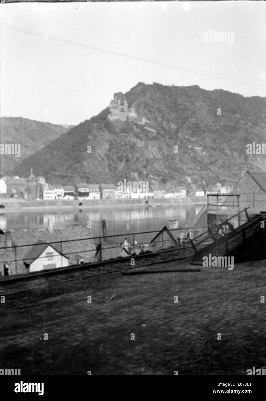 Landscape view river along Black and White Stock Photos & Images - Alamy