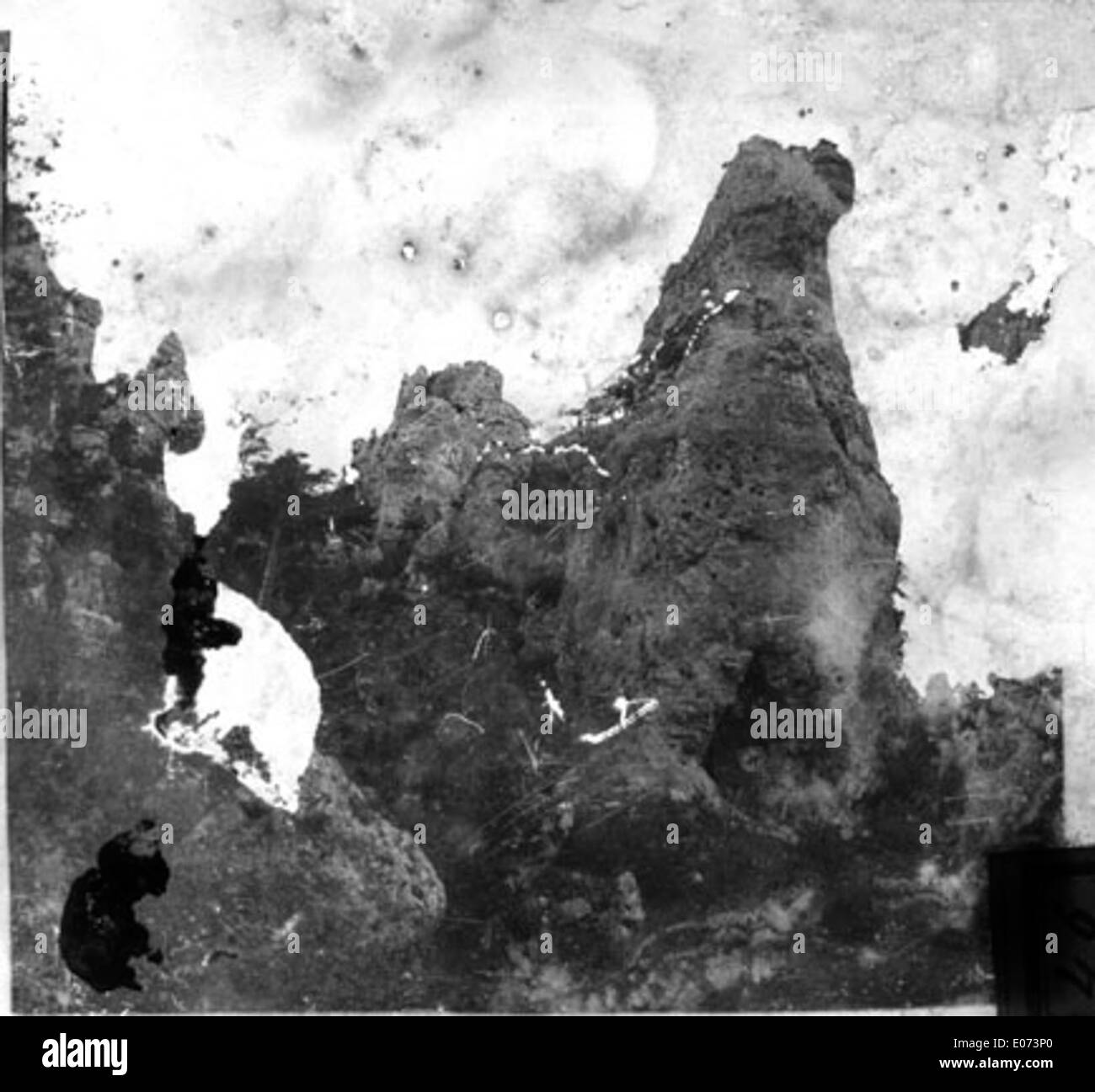 The 'Pic rocheux' or rocky peak is an illustration from the ...