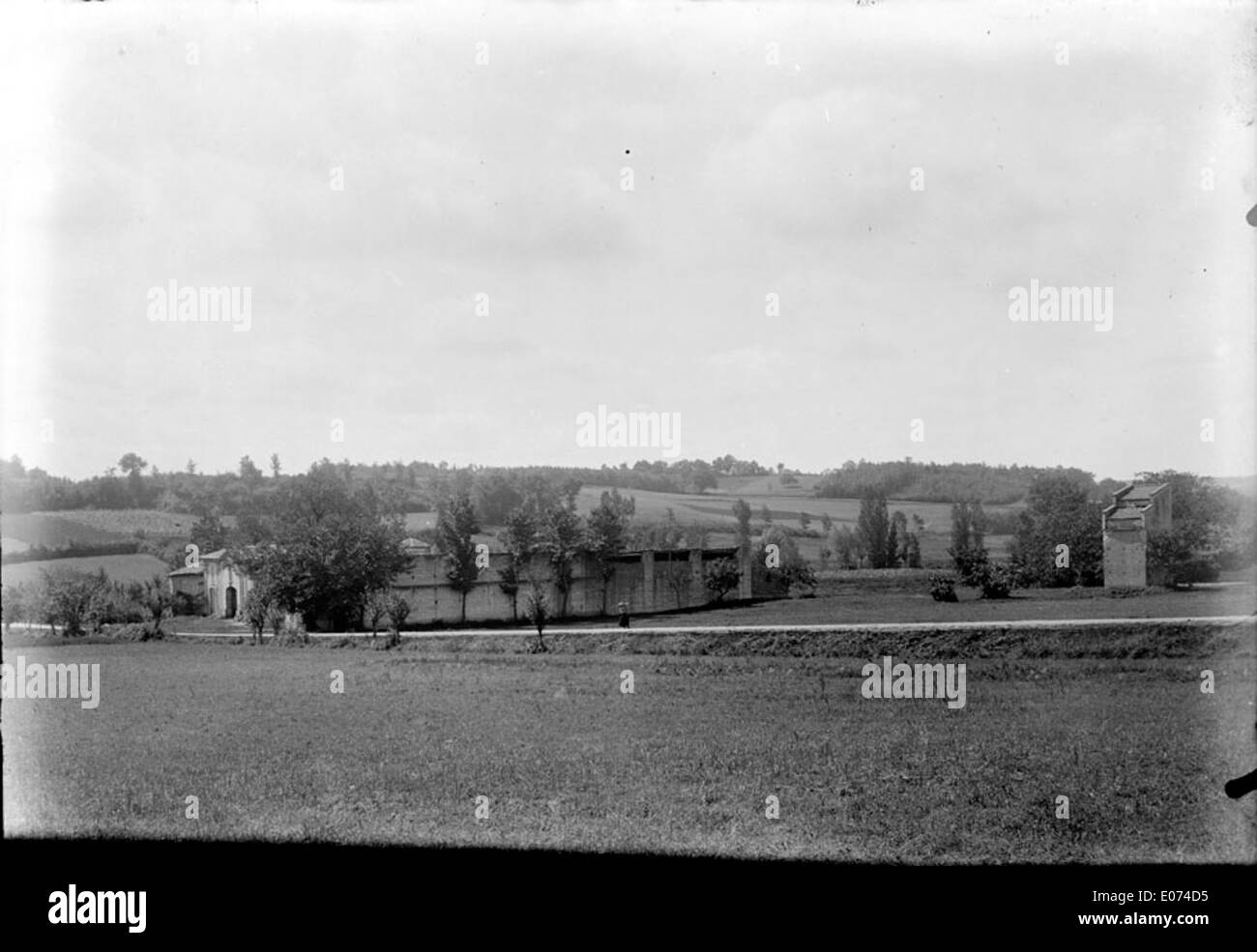 French countryside scenes Black and White Stock Photos & Images - Alamy