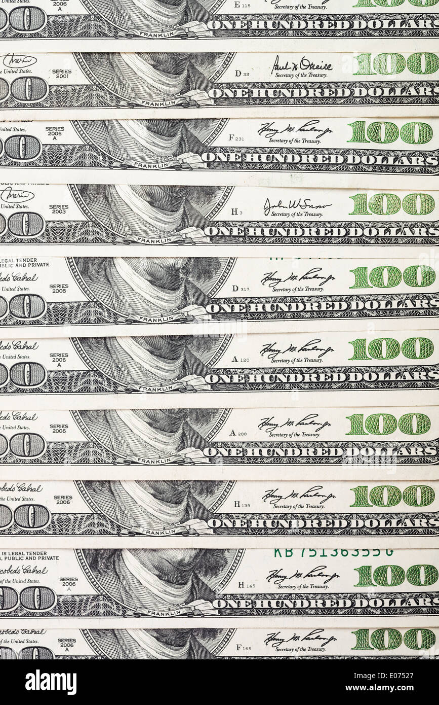 money cash as background from dollars usa Stock Photo - Alamy