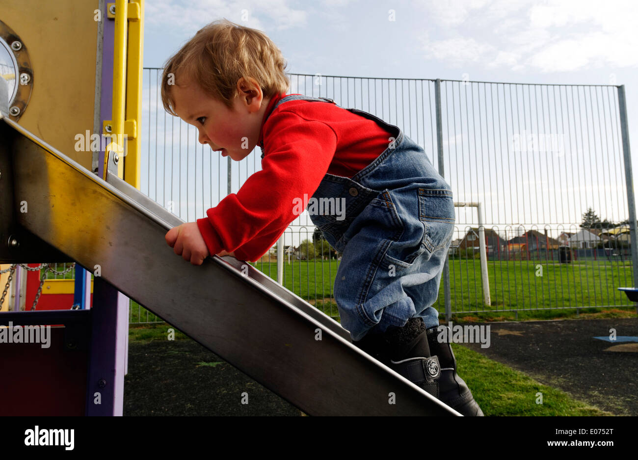 Playing slide hi-res stock photography and images - Alamy