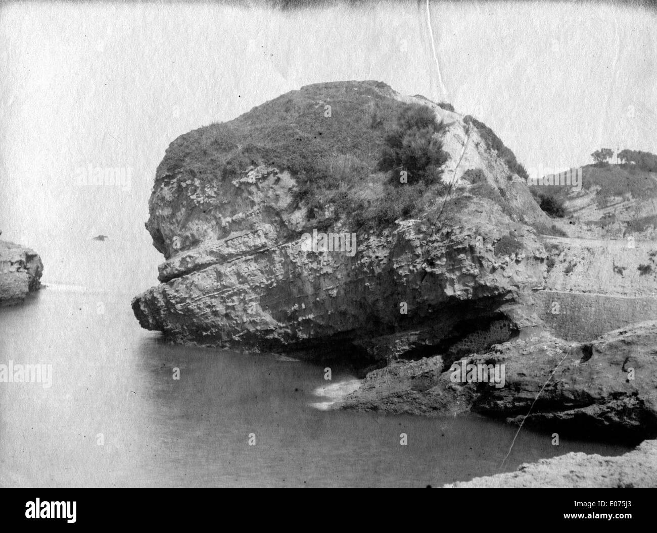 Artwork on rock Black and White Stock Photos & Images - Alamy