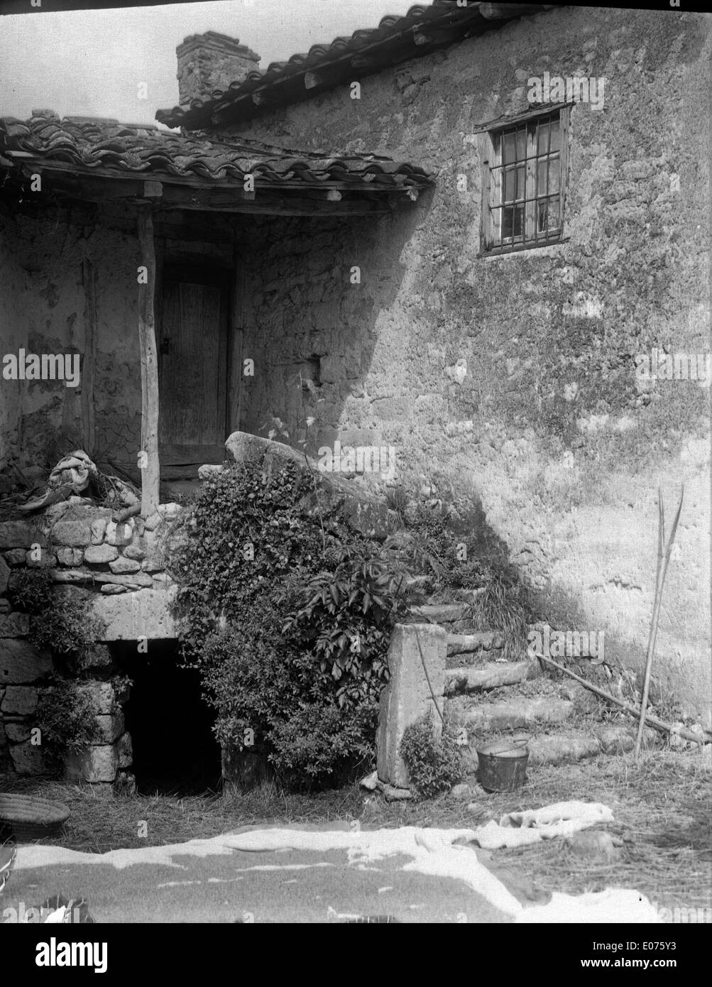 A photograph of a traditional maison, or house, showcasing its ...
