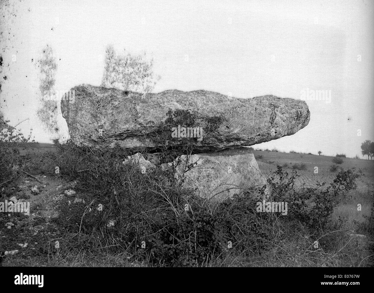 Megalithic stone monuments Black and White Stock Photos & Images - Alamy