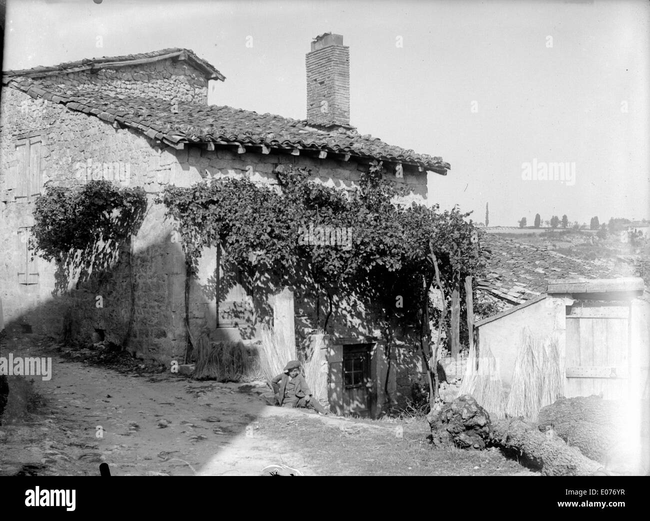 The 'Maison Cahuzac' in Tarn is a historical house representing the ...