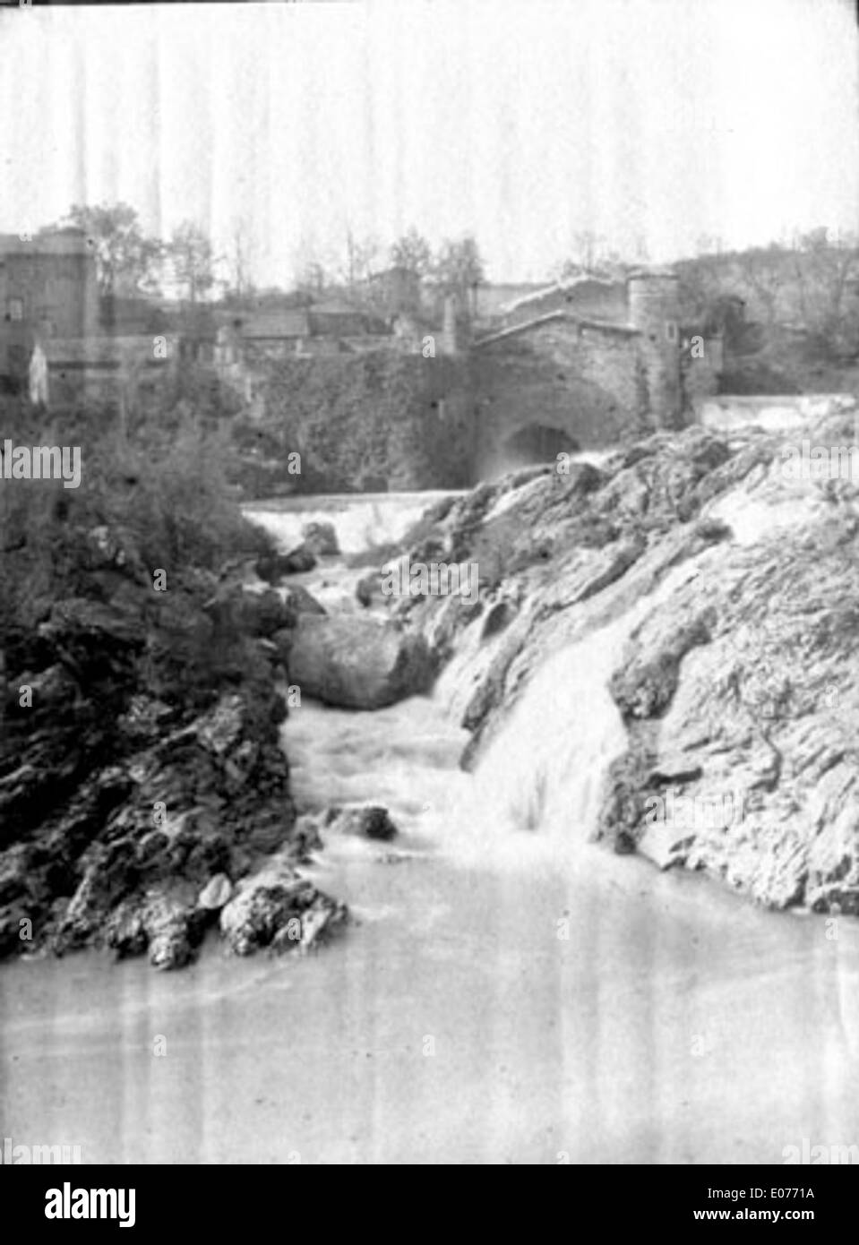 Tranquil landscape depicting Black and White Stock Photos & Images - Alamy