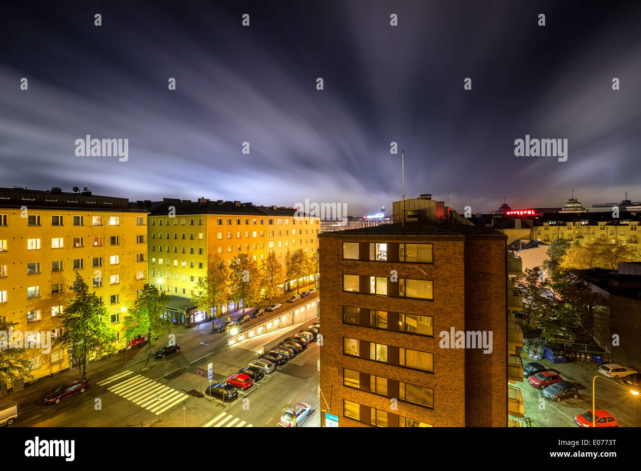 Finland night sky hi-res stock photography and images - Alamy