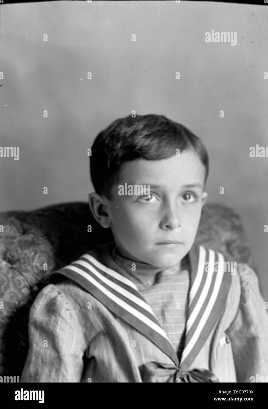 The work titled 'Jean' is a portrait featuring a young man from the ...