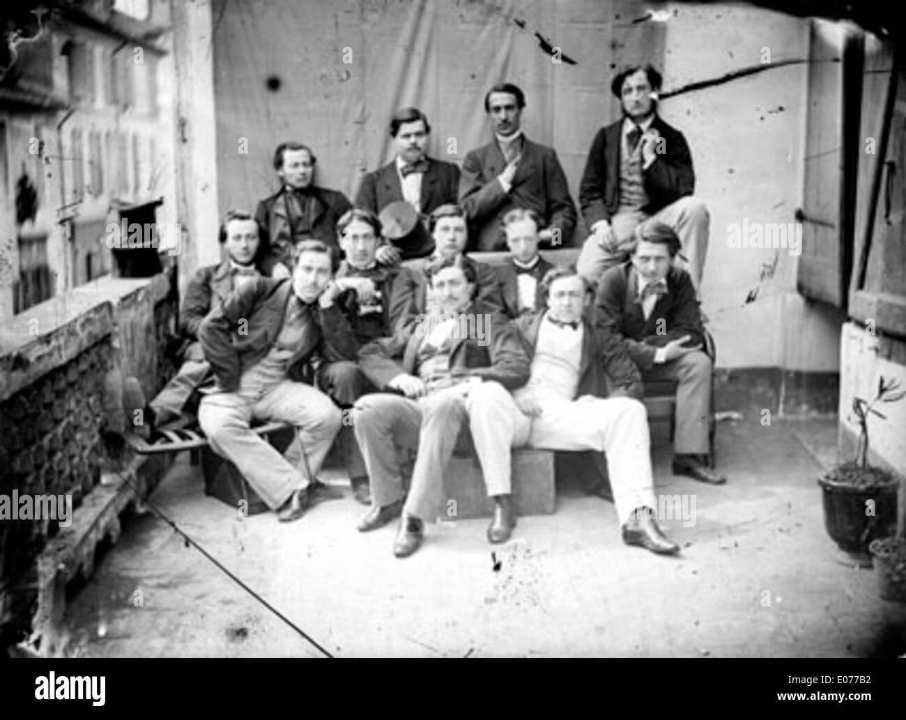 Portrait depicts group men hi-res stock photography and images - Alamy