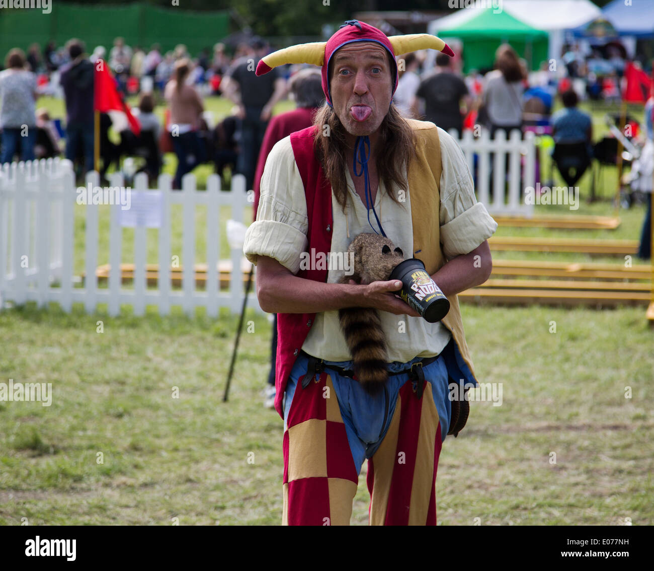 Jester clown entertainer hi-res stock photography and images - Alamy