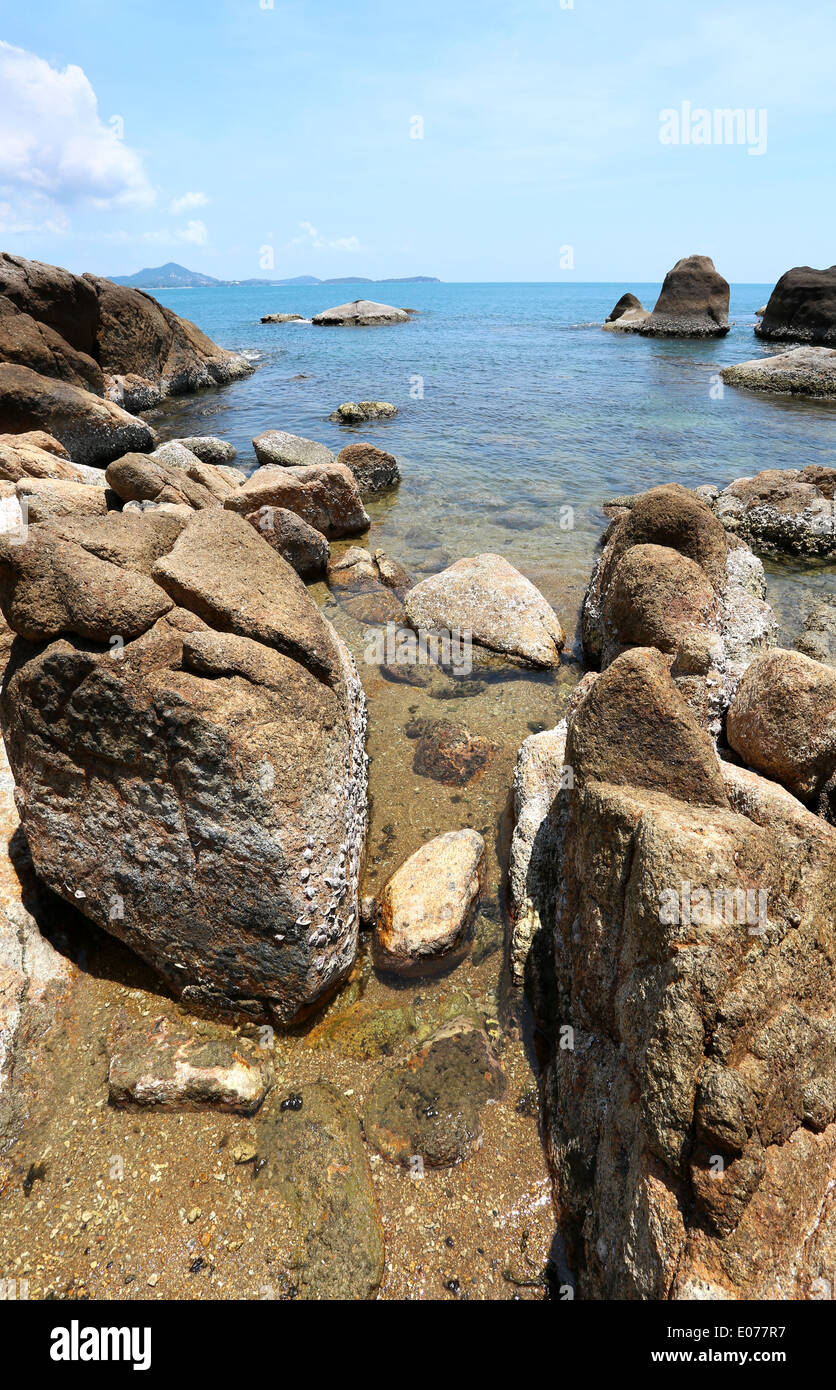 Landscape on the beach Stock Photo - Alamy