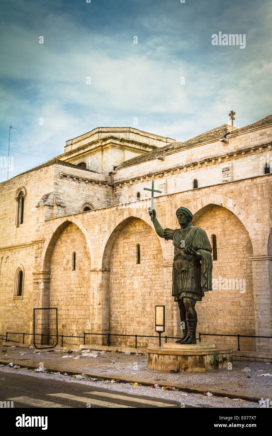 The Colossus of Barletta, a large bronze statue of an Eastern Roman ...