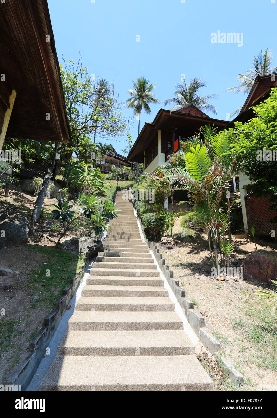 Stairs going up Stock Photo - Alamy
